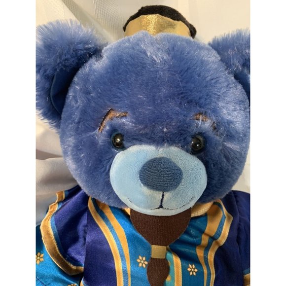 Build-A-Bear | Toys | Build A Bear Plush Disney Aladdin Blue Genie Teddy With Costume 9 New Wot ...